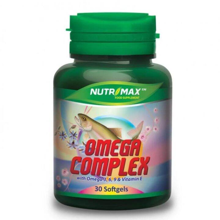 Nutrimax Omega Complex 30's - Omega 3, Omega 3-6-9, Suplemen Jantung ...
