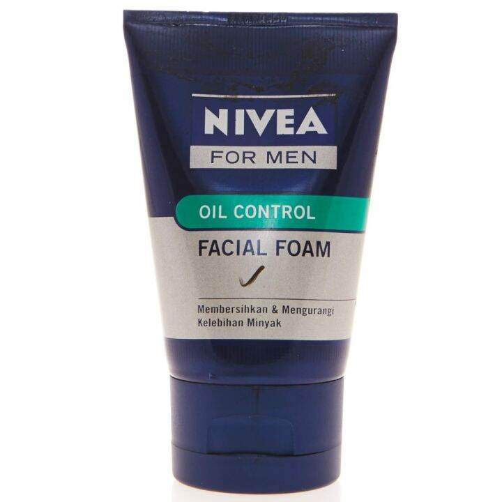 NIVEA Men Facial Foam Oil Control 100ml | Lazada Indonesia