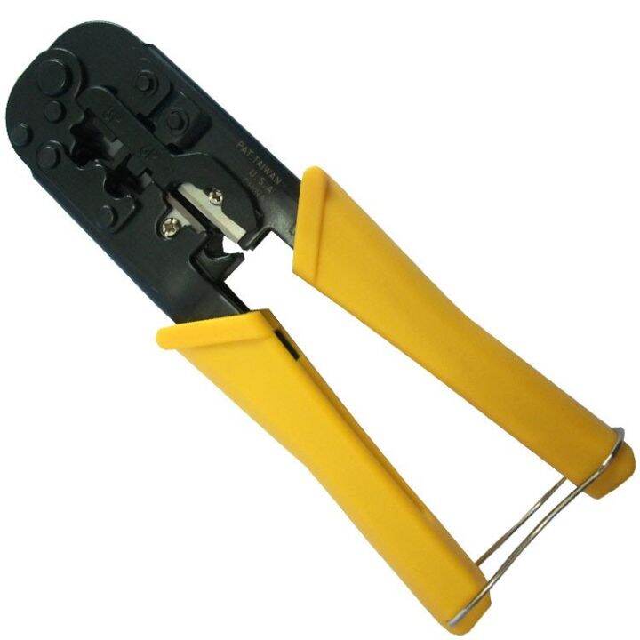 GoldTool Tang Crimping Tool TTK-718 - Kuning Pengupas Kabel Kawat Tang ...