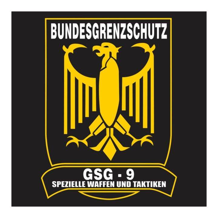 Fighterstown GSG-9 German Special Force with Shield Cutting Sticker ...