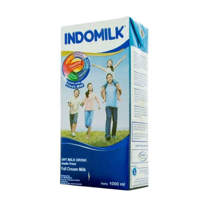 Indomilk UHT Full Cream Susu Cair 12 PCS | Lazada Indonesia