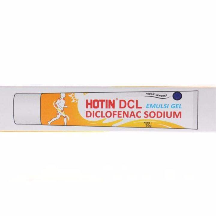 Hot In DCL Emulsi Gel 30 Gr - Pereda Nyeri, Sakit Pinggang, Kram, Pegal ...
