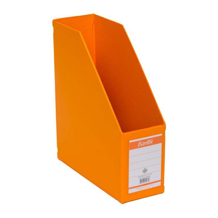 Bantex Magazine File (Box File) A4 10cm Mango #4012 64 | Lazada Indonesia