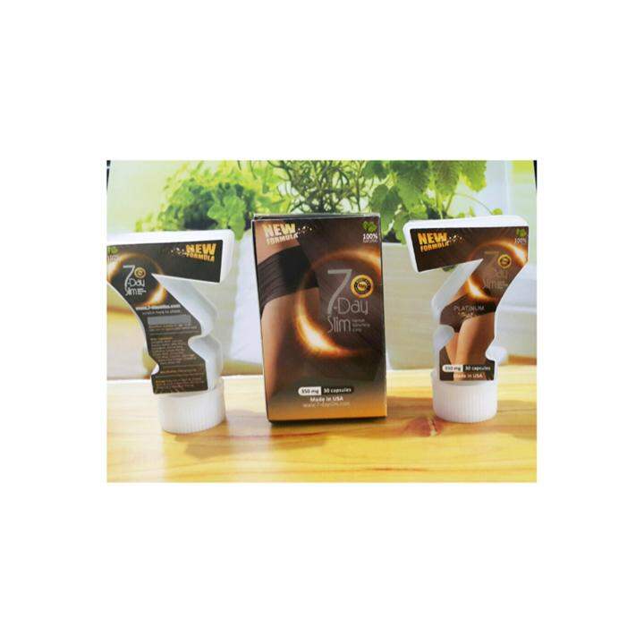 SEVEN DAY SLIM / 7 Day S L 1 M NEW FORMULA PLATINUM ORIGINAL | Lazada ...