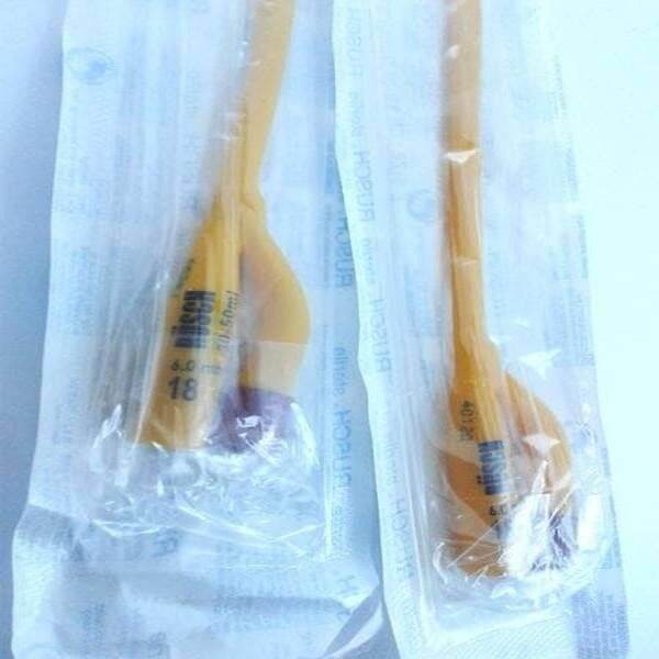 Foley Catheter 2 Way No. 18 Rusch/ Kateter Urine 2 Cabang/ Kateter ...