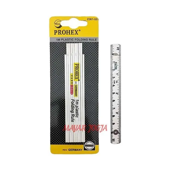 Prohex Meteran Lipat 1 Meter | Lazada Indonesia