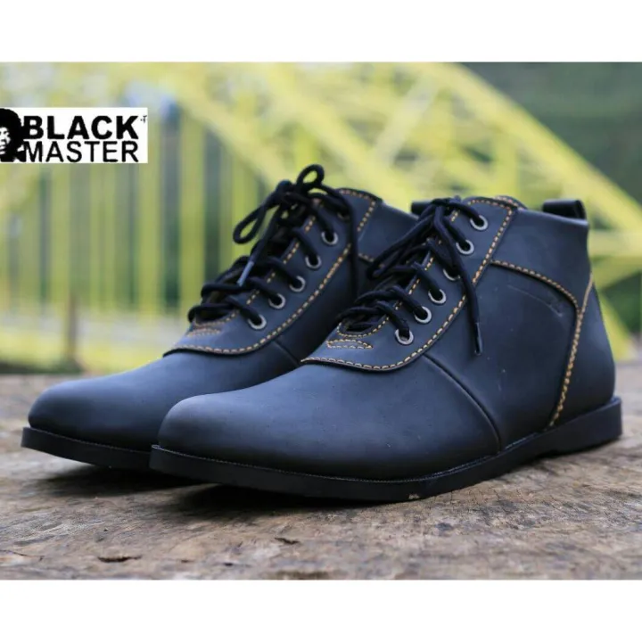 Sepatu Brodo Boots Pria / Tactikal Boots Pria Modern - BLACK MASTER ...