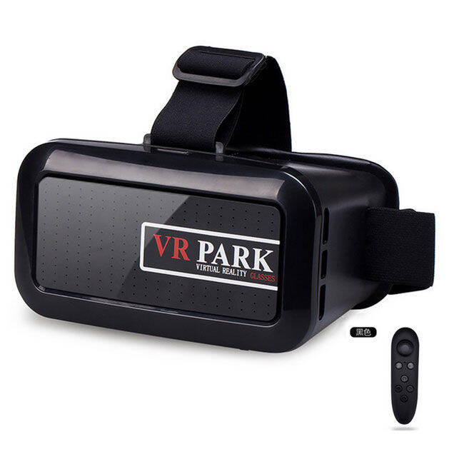 VR Park V2 Smartphone Virtual Reality Headset with Bluetooth Remote ...