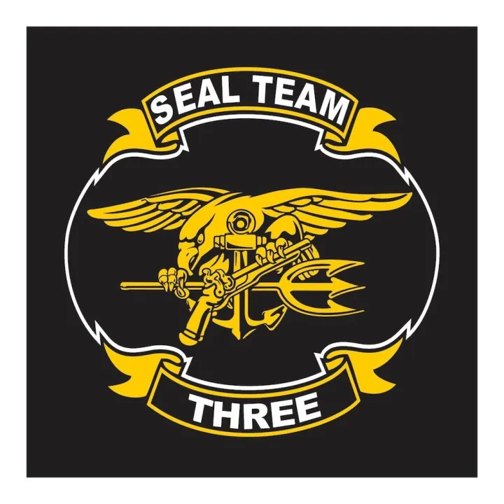 Seal Team Three New Series Cutting Sticker | Lazada Indonesia