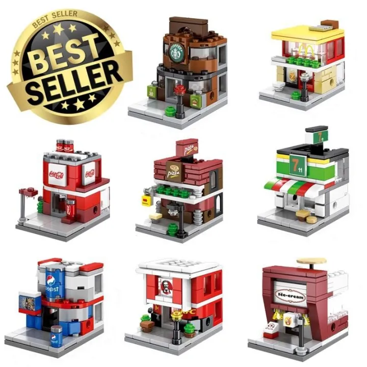DIMSUM TOYS * 8in1 Mainan Edukasi Lego Brick Sembo Block KFC ...