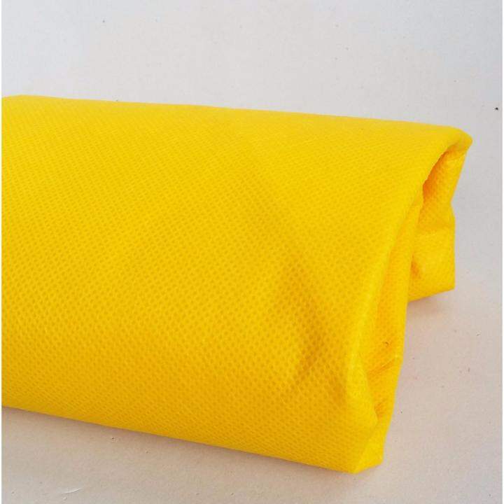 Spunbond Polos Warna Kuning 2 Meter - Bahan Goodybag Buket Bunga ...