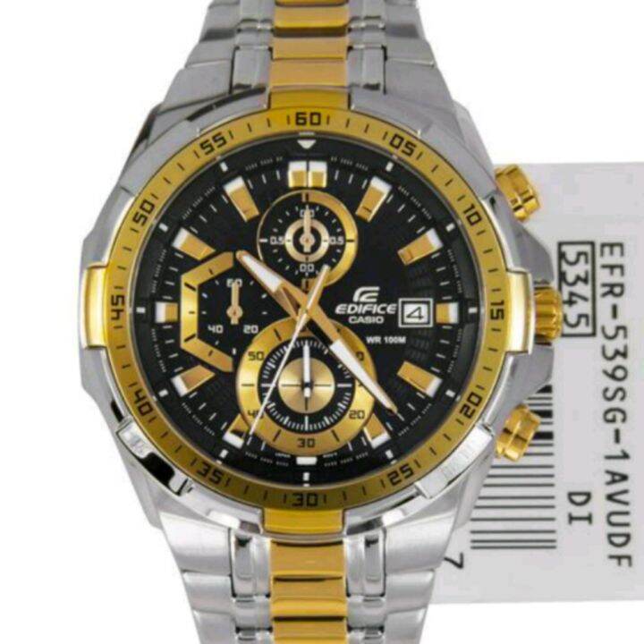 Jam Tangan Casioo Edifice EFR 539SG - 1AVUDF Chain Stainless Silver ...