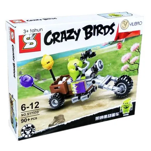 TMO Blocks Crazy Birds sy733D Mainan Menyusun Lego Bricks | Lazada Indonesia
