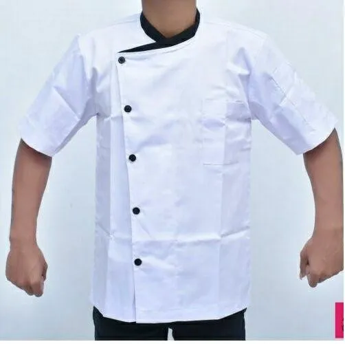 Baju chef koki waiter waitress warna putih | Lazada Indonesia