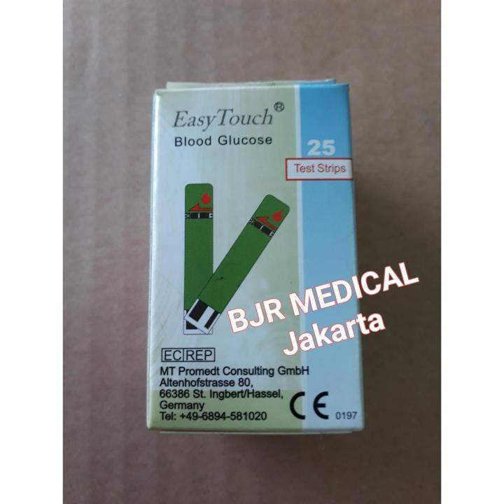 STRIP GLUCOSE EASY TOUCH STIK GULA DARAH ET | Lazada Indonesia