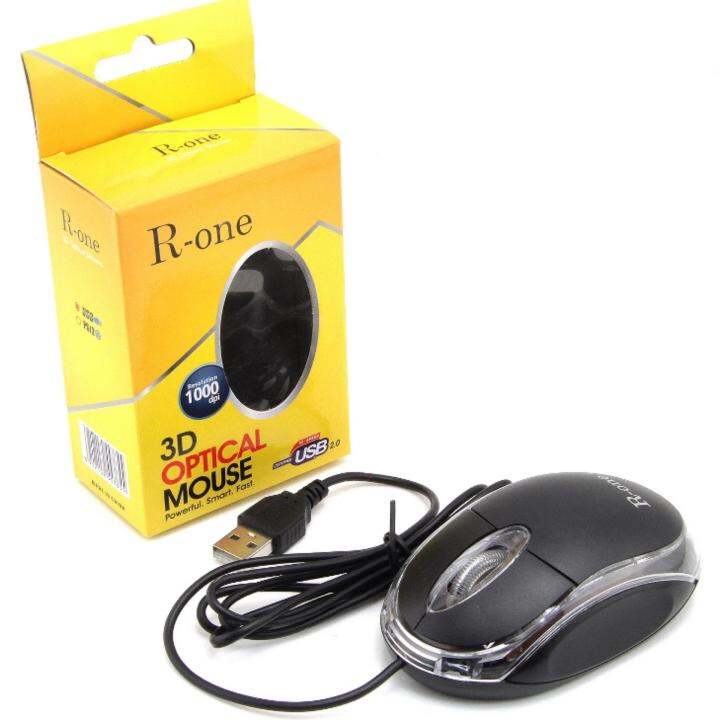 MOUSE USB MURAH R-ONE HITAM MOUSE OPTIC 3D LAPTOP KOMPUTER MOUSE M101 ...