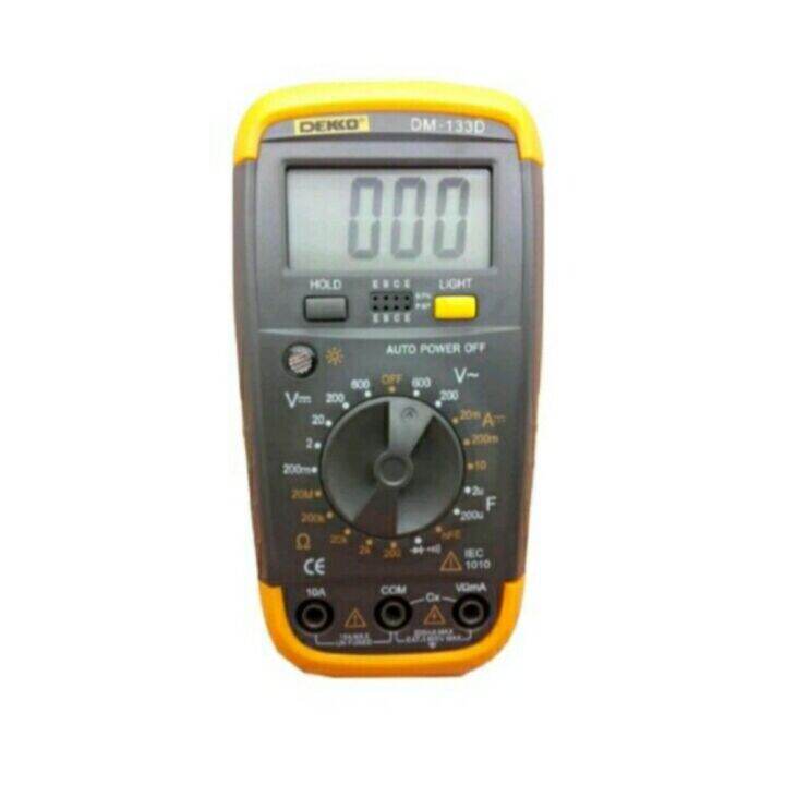 Digital multimeter Dekko Dm 133 original made in korea | Lazada Indonesia