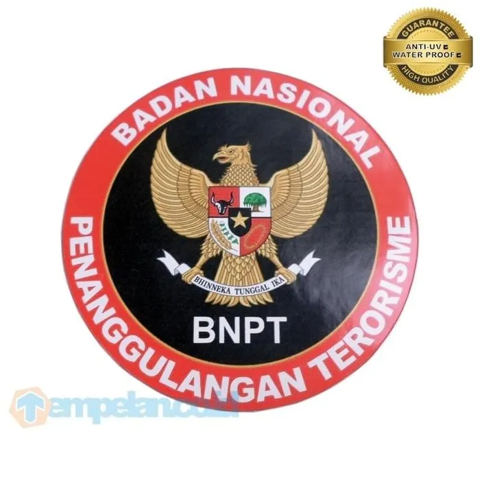 STIKER BADAN NASIONAL PENANGGULANGAN TERORISME BNPT | Lazada Indonesia