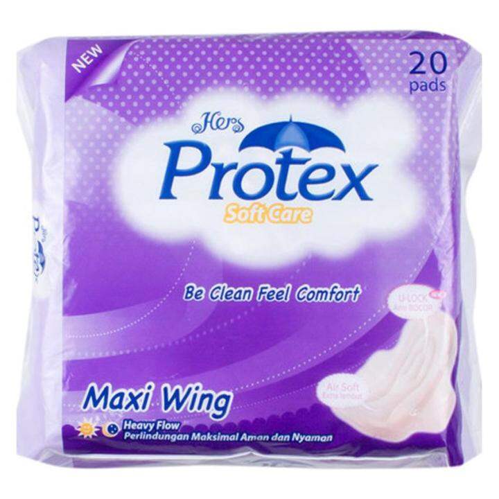 Hers Protex Soft Care Maxi Wing - 20 Pads | Lazada Indonesia