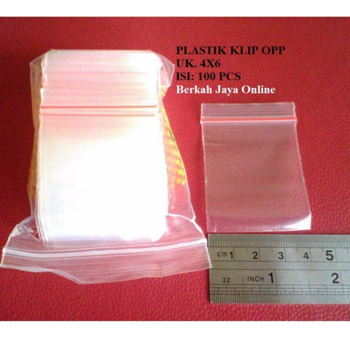 Plastik Klip Opp - 4x6Cm | Lazada Indonesia