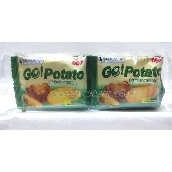 Go Potato Biskuit Kentang Produksi Siantar Top Isi 20Pcs | Lazada Indonesia
