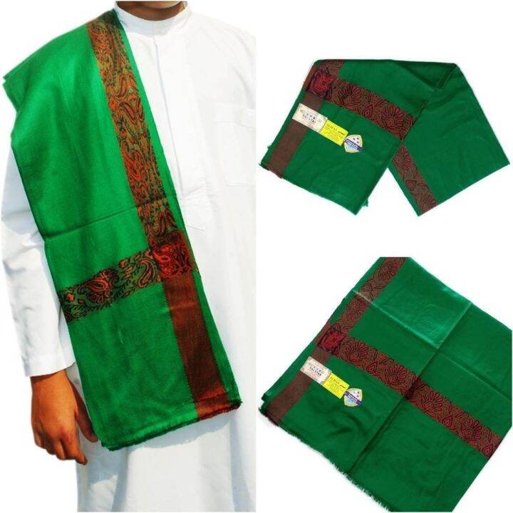 Sorban Arifat Hijau / Surban Arab / Sorban Kashmiri / Sorban Haji ...
