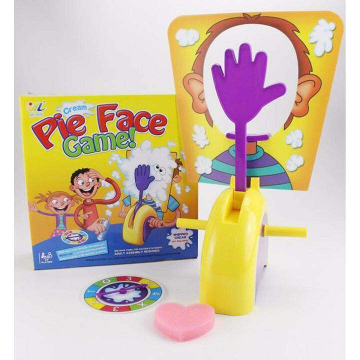 Pie Face Game Seru! Permainan Tepuk Wajah Keberuntungan Lucky Toys ...