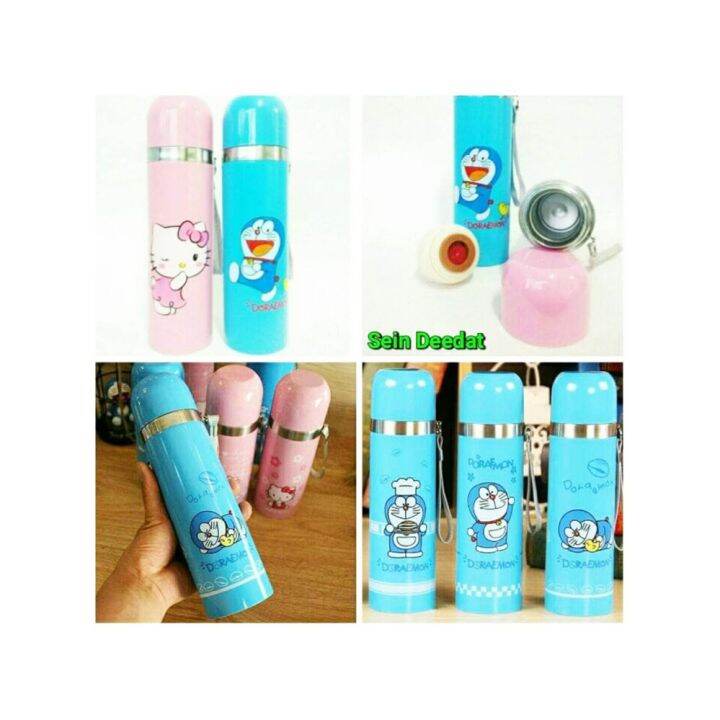 Termos Air JX-32 Stainless Karakter Panas Dingin Anak Sekolah Unik Luc ...