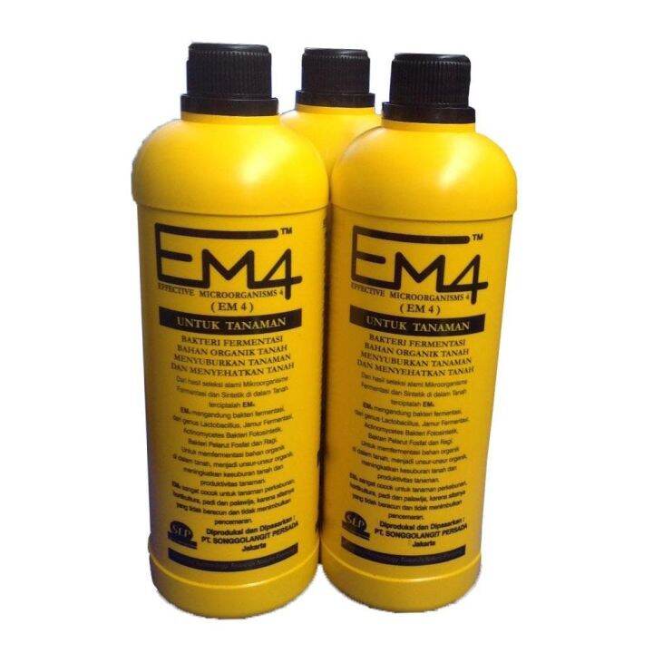 Jirifarm Larutan EM4 Untuk Pertanian Kemasan Botol 1 Liter | Lazada ...