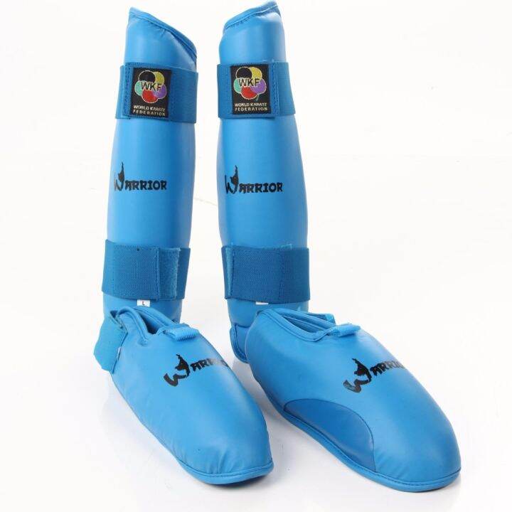 Foot Protector Karate Size S Blue WKF- Warrior Martial Arts Ori ...