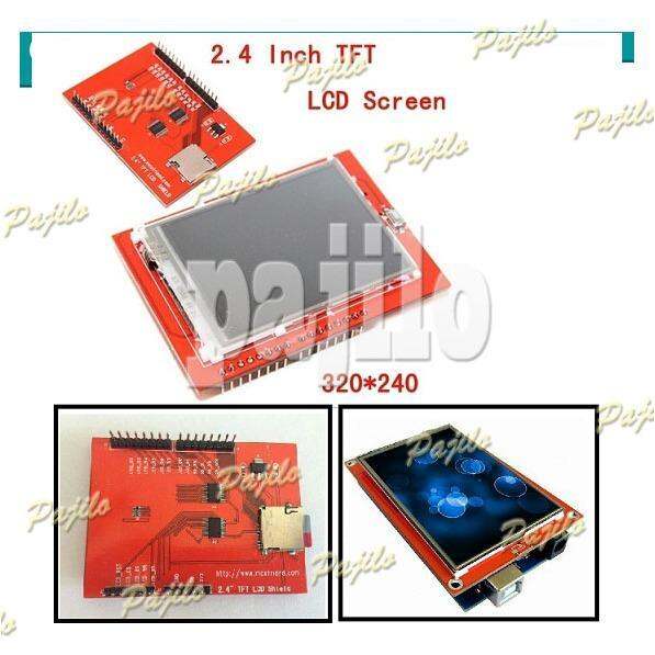 LCD TFT Module 2.4" 320x240px For Arduino Uno Mega Touchscreen Uno ...