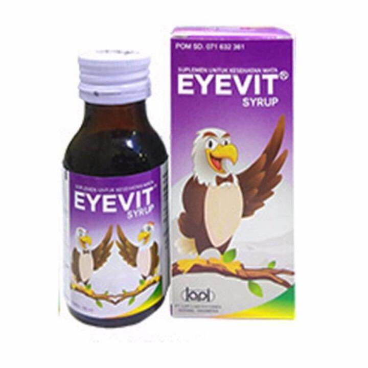 Eyevit Syrup - Vitamin Mata Era Digital Untuk Anak 60ml (Free Packing ...