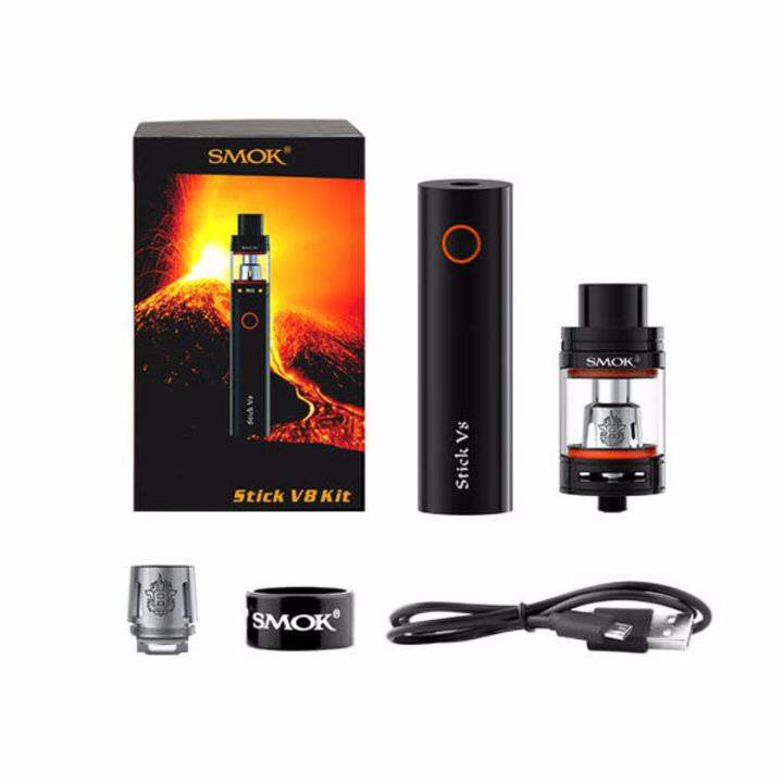 SmokTech Smok Stick V8 Kit Authentic Rokok Elektrik Model Pen dengan V8 ...