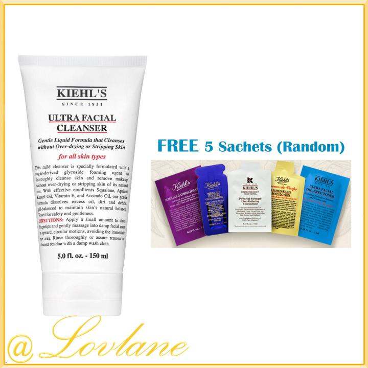 Kiehls Ultra Facial Cleanser 150ml Original Lazada Indonesia