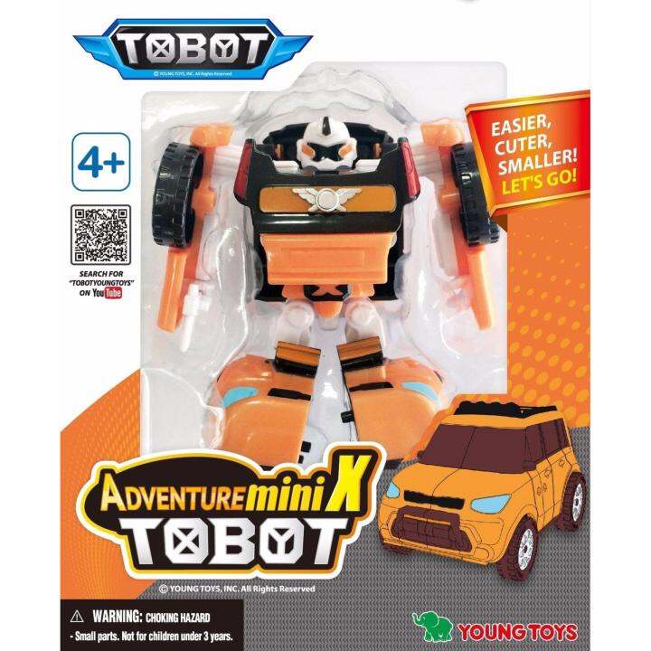 TOBOT MINI ADVENTURE X TRANSFORMER ROBOT - ORIGINAL YOUNG TOYS | Lazada ...