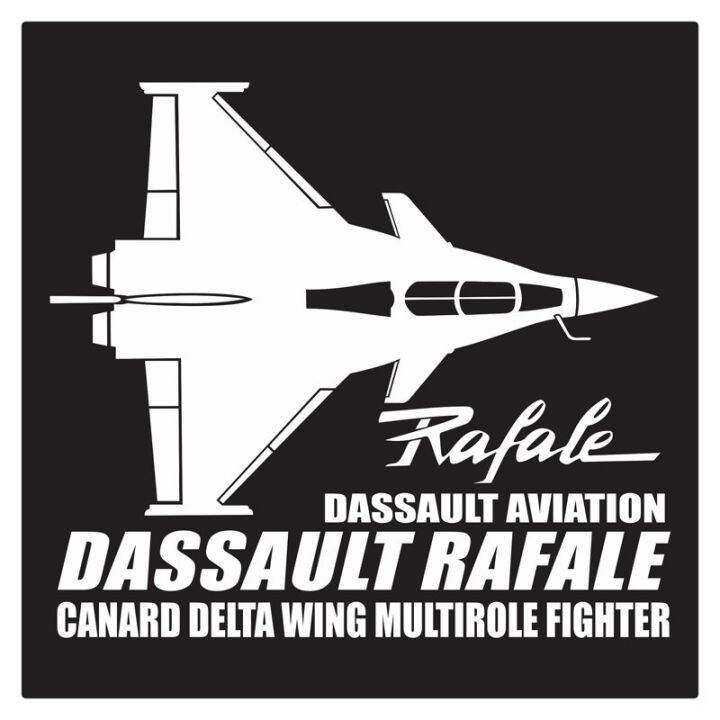 Fighterstown Cutting Sticker Dassault Rafale | Lazada Indonesia