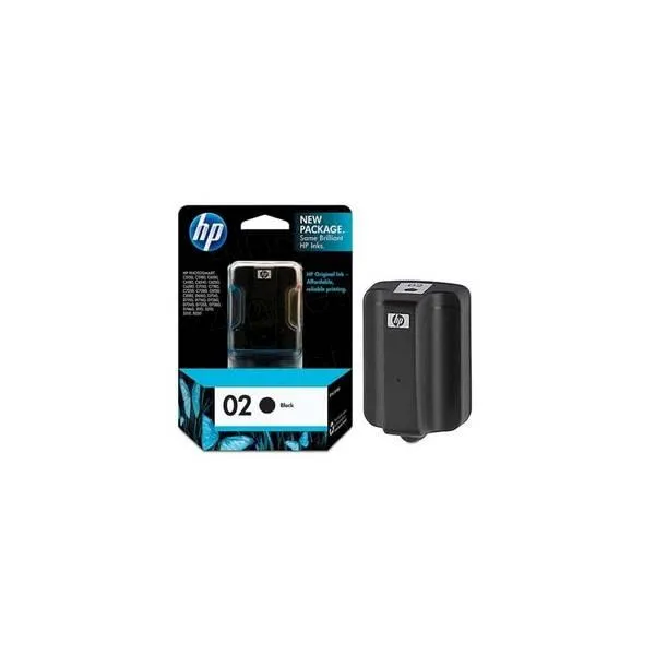 TINTA HP 02 BLACK ORIGINAL | Lazada Indonesia