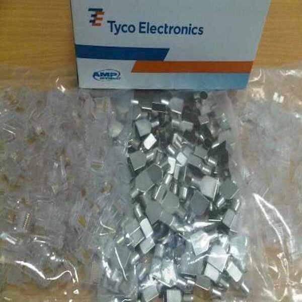 AMP Connector RJ45 Cat 6 (box isi 100) | Lazada Indonesia