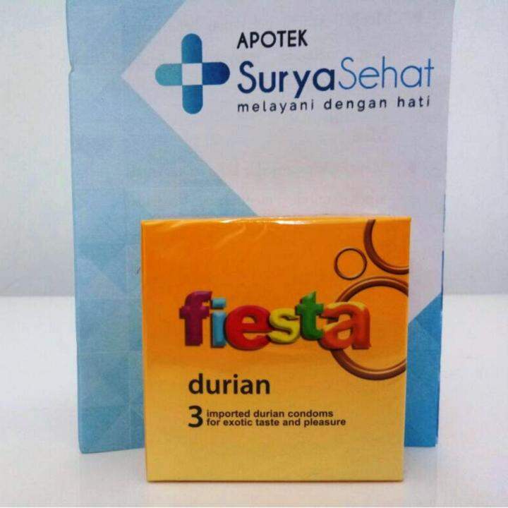 FIESTA DURIAN ISI 3 (IMPORTED DURIAN CONDOMS) | Lazada Indonesia