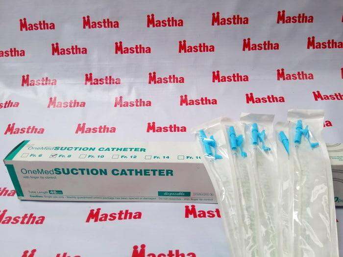 Selang Suction Catheter Kateter Onemed 8FR Penghisap Lendir Cairan Box ...