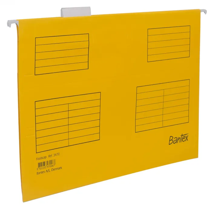 Bantex Suspension file (Hang map) Folio Yellow #3470 06 | Lazada Indonesia