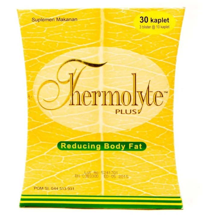 Thermolyte Plus Reducing Body Fat-30 Kaplet | Lazada Indonesia