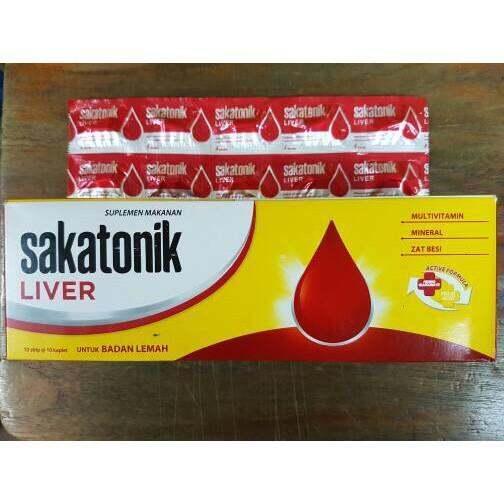 Sakatonik Liver Kaplet Isi 10 | Lazada Indonesia