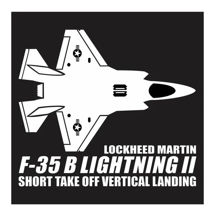 Lockheed Martin F-35 Lightning II Cutting Sticker | Lazada Indonesia