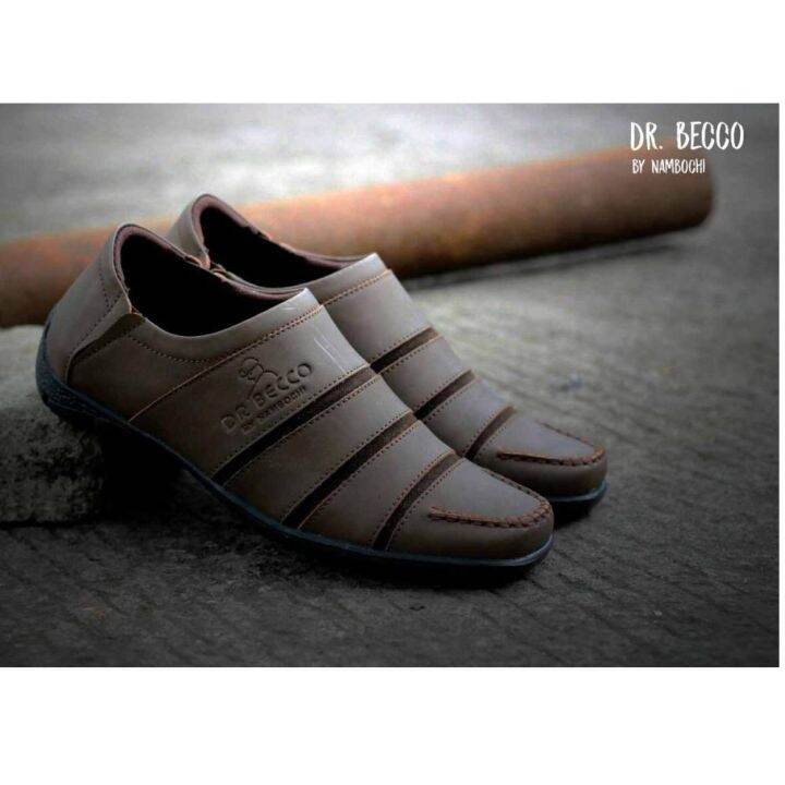 sepatu pria keren terbaru 2020 Sepatu CASUAL Formal Pria DR. BECCO Slip ...
