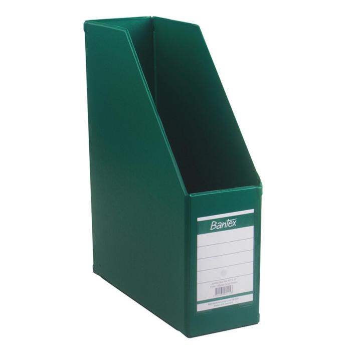 Bantex Magazine File (Box File) 10cm Folio Grass Green #4011 15 ...