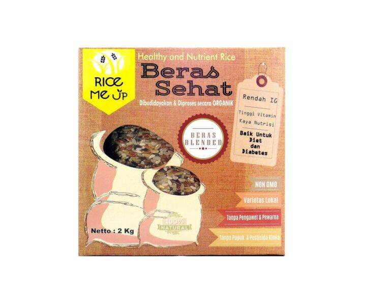Rice Me Up - Beras Blended Mix 5 Jenis Beras - 2 Kg | Lazada Indonesia