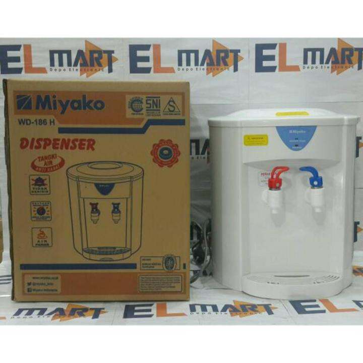 Miyako dispenser WD 186H /dispenser galon isi ulang miyako | Lazada Indonesia