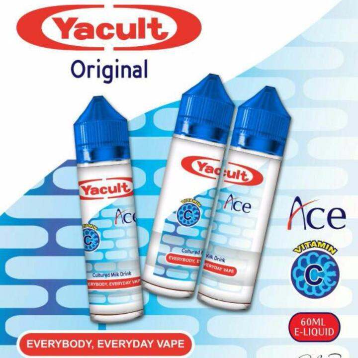 Yacult yakult malay premium liquid vape vapor | Lazada Indonesia