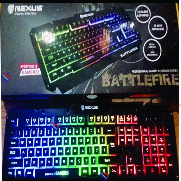 Rexus Keyboard Gaming K9D K9 D NEW MODEL! | Lazada Indonesia